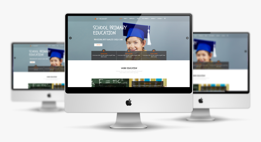 Computer Education Template, HD Png Download , Transparent Png Image ...