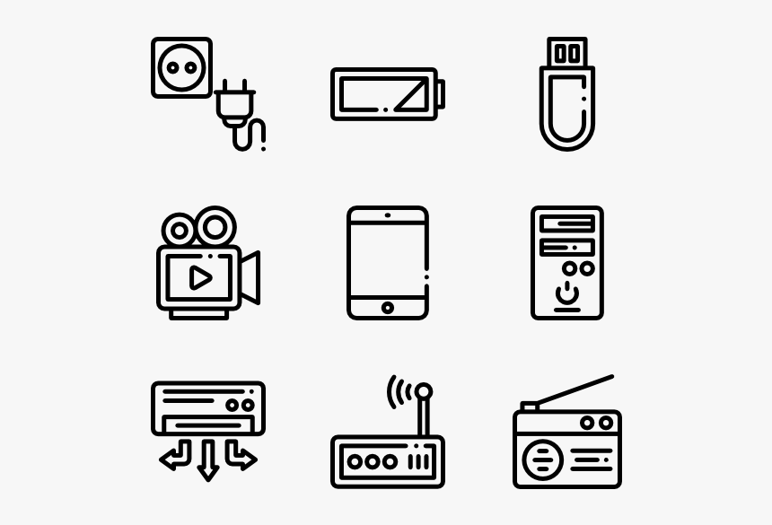Electronics Icon Png, Transparent Png , Transparent Png Image - PNGitem