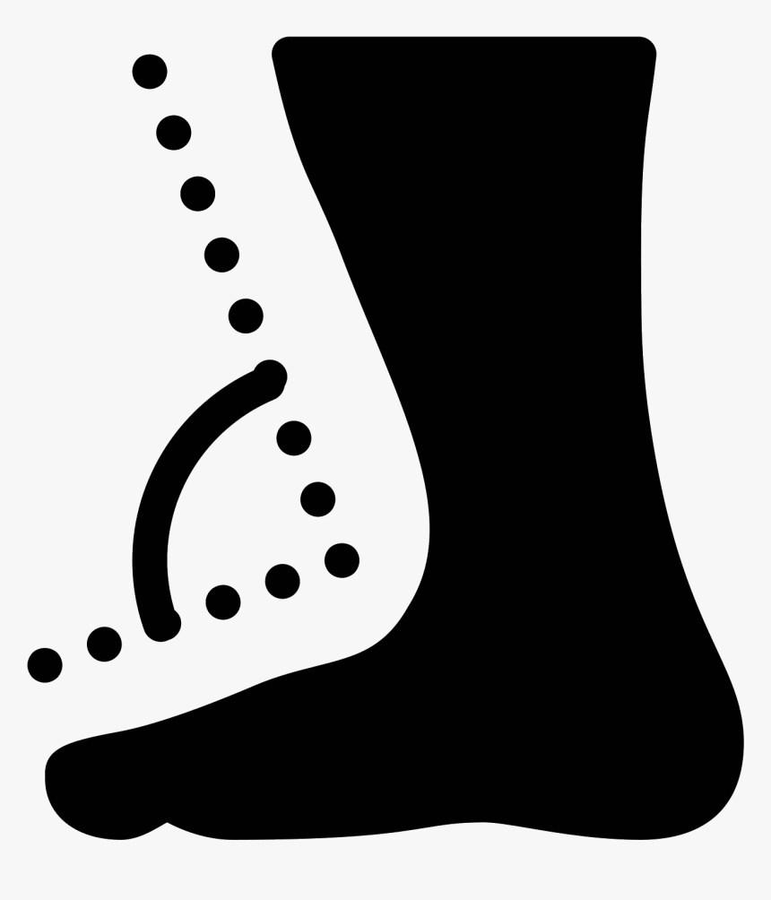 Clip Art Transparent Download Ankle Drawing Foot Angle, HD Png Download ...