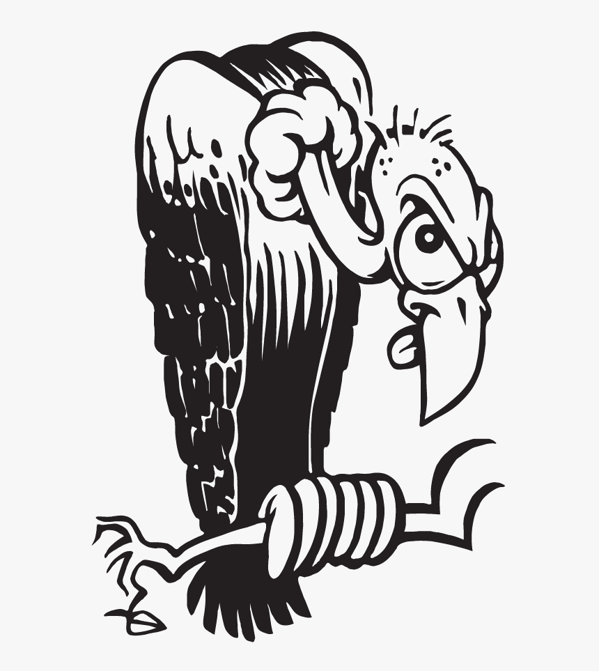 Cartoon Turkey Vulture Decal Svg Royalty Free Library, HD Png Download ...