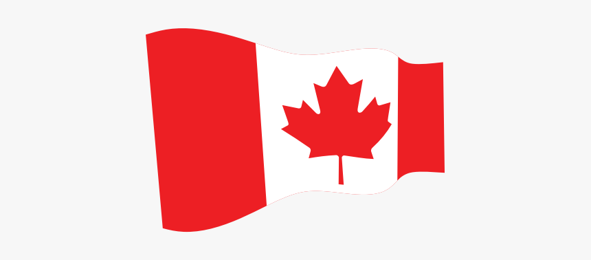 Waving Canadian Flag, HD Png Download , Transparent Png Image - PNGitem