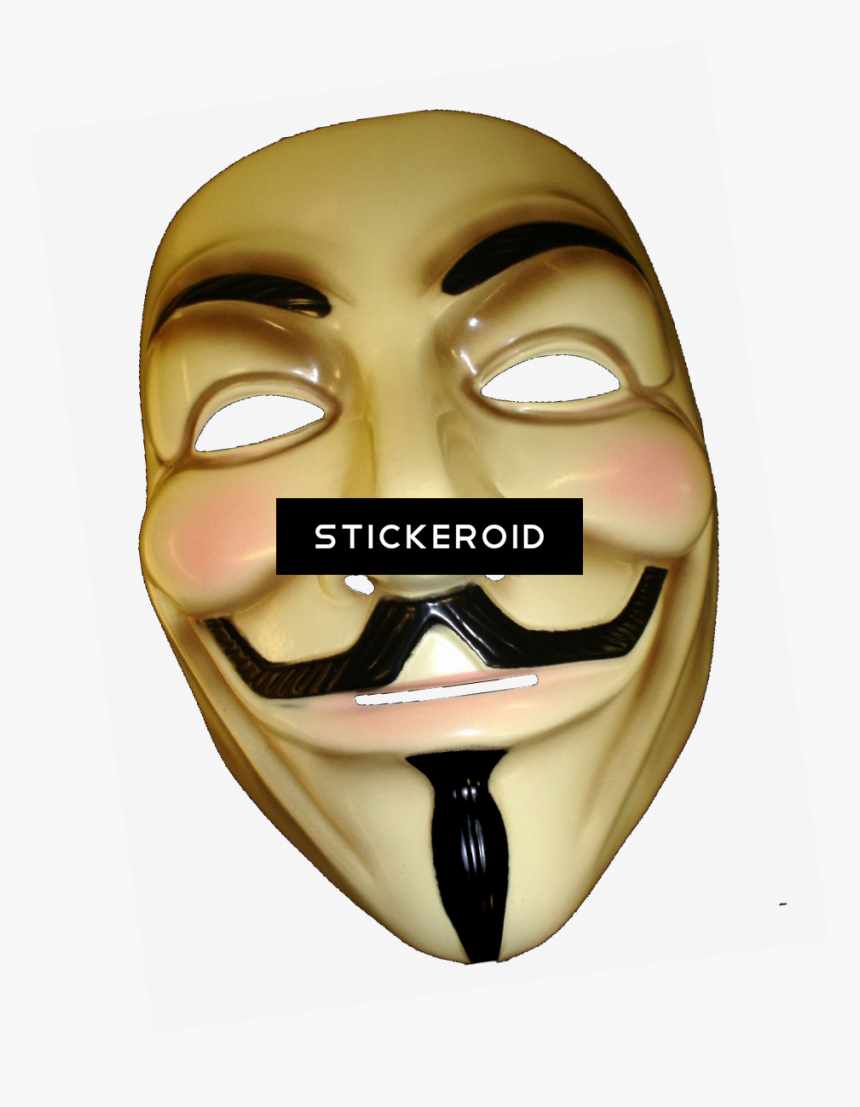 V Vendetta Movie Fancy Costume Mask Guy Men Fawkes, HD Png Download ...