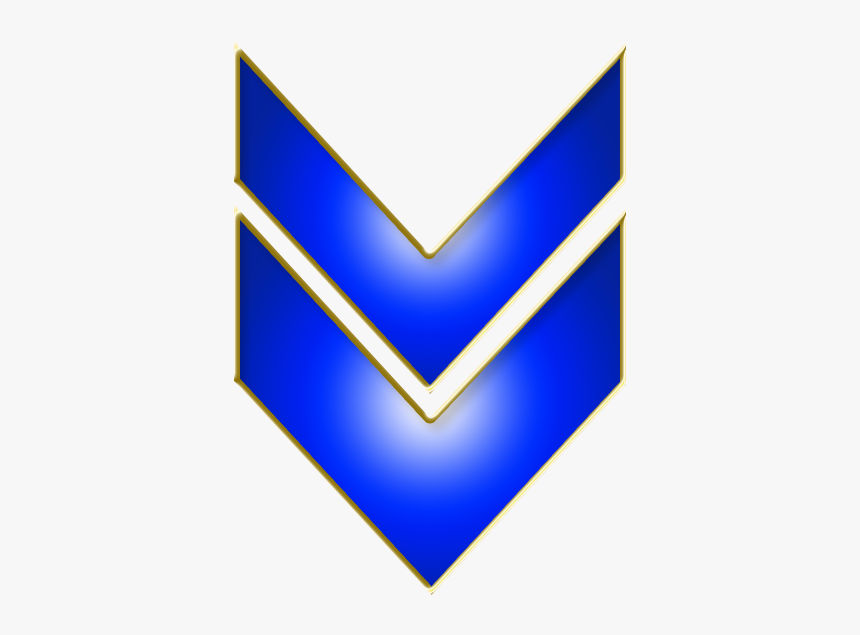 Double Arrow Blue Down, HD Png Download , Transparent Png Image - PNGitem