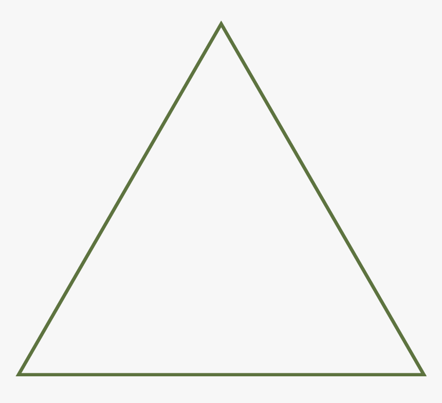 Transparent Triangle Outline Png, Png Download , Transparent Png Image ...