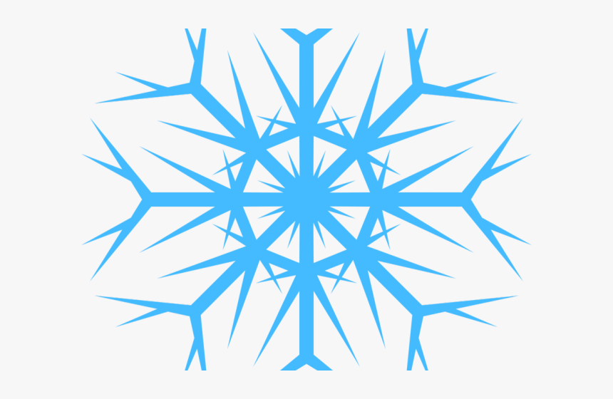 Frozen Clipart Blue Snowflake, HD Png Download , Transparent Png Image ...