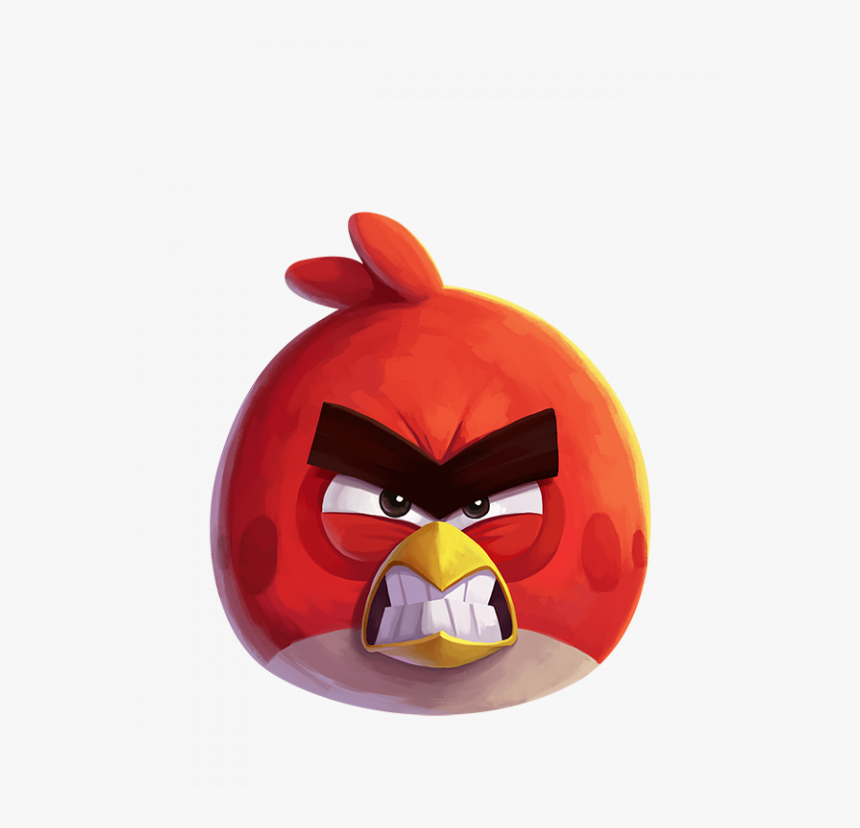 Angry Birds Red Angry, HD Png Download , Transparent Png Image - PNGitem