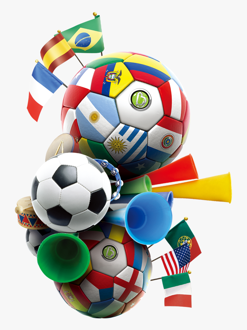 Fifa Colorful Cup Football Player Flag World Clipart, HD Png Download ...