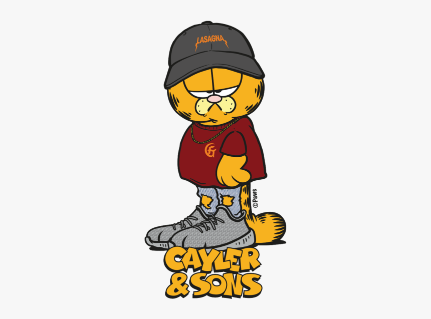 Garfield Is Back In Town With New Cayler & Sons Aw17, HD Png Download ...