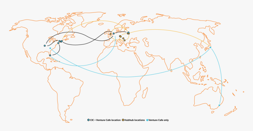 Cic Cities Map, HD Png Download , Transparent Png Image - PNGitem