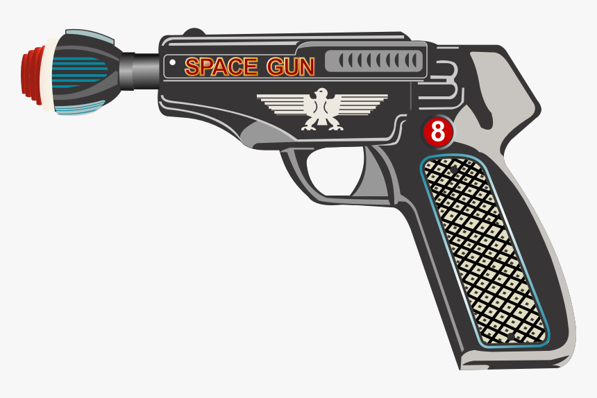 Space Gun, HD Png Download , Transparent Png Image - PNGitem