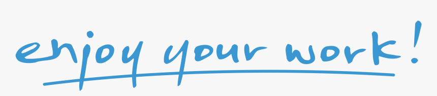 Enjoy Your Work Logo Png Transparent, Png Download , Transparent Png ...