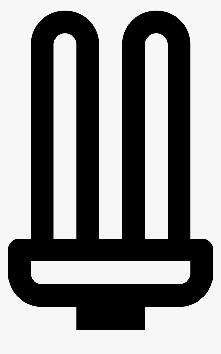 Cfl Lightbulb Icon Download, HD Png Download , Transparent Png Image ...