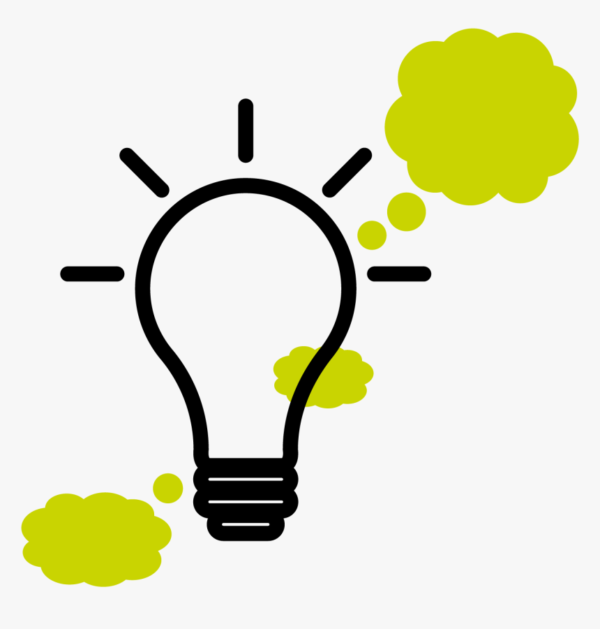 White Light Bulb Icon Clipart , Png Download, Transparent Png ...