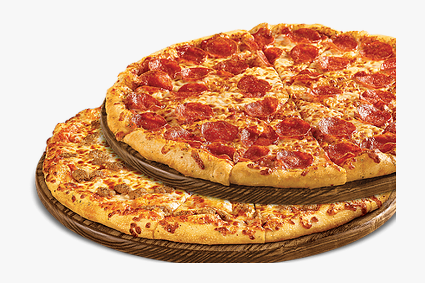 2 Medium Pizzas, HD Png Download , Transparent Png Image - PNGitem