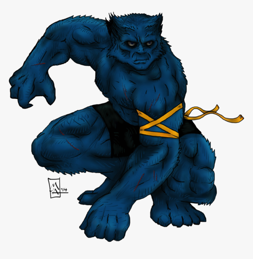 Beast Marvel Png Image Black And White Library, Transparent Png ...