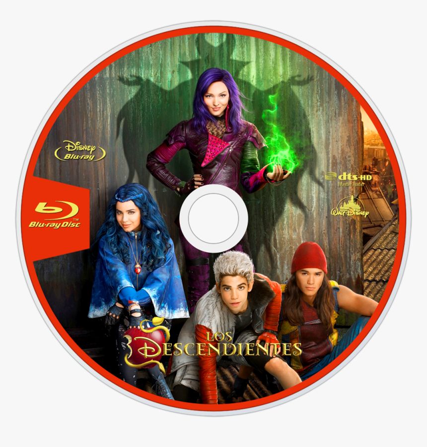Descendants Bluray Disc Image, HD Png Download , Transparent Png Image ...