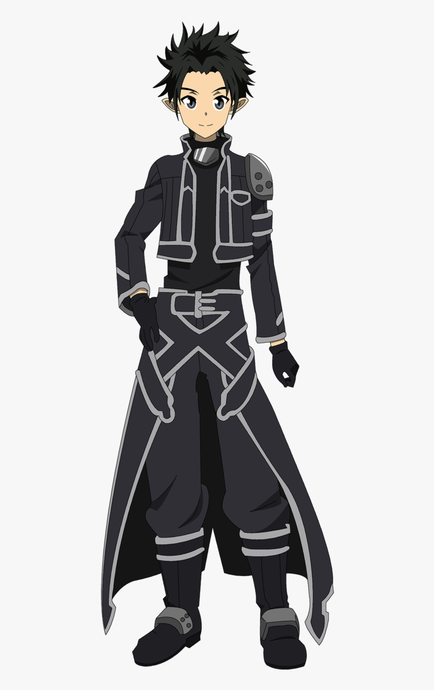 Collection Of Free Coat Drawing Kirito Download On, HD Png Download ...