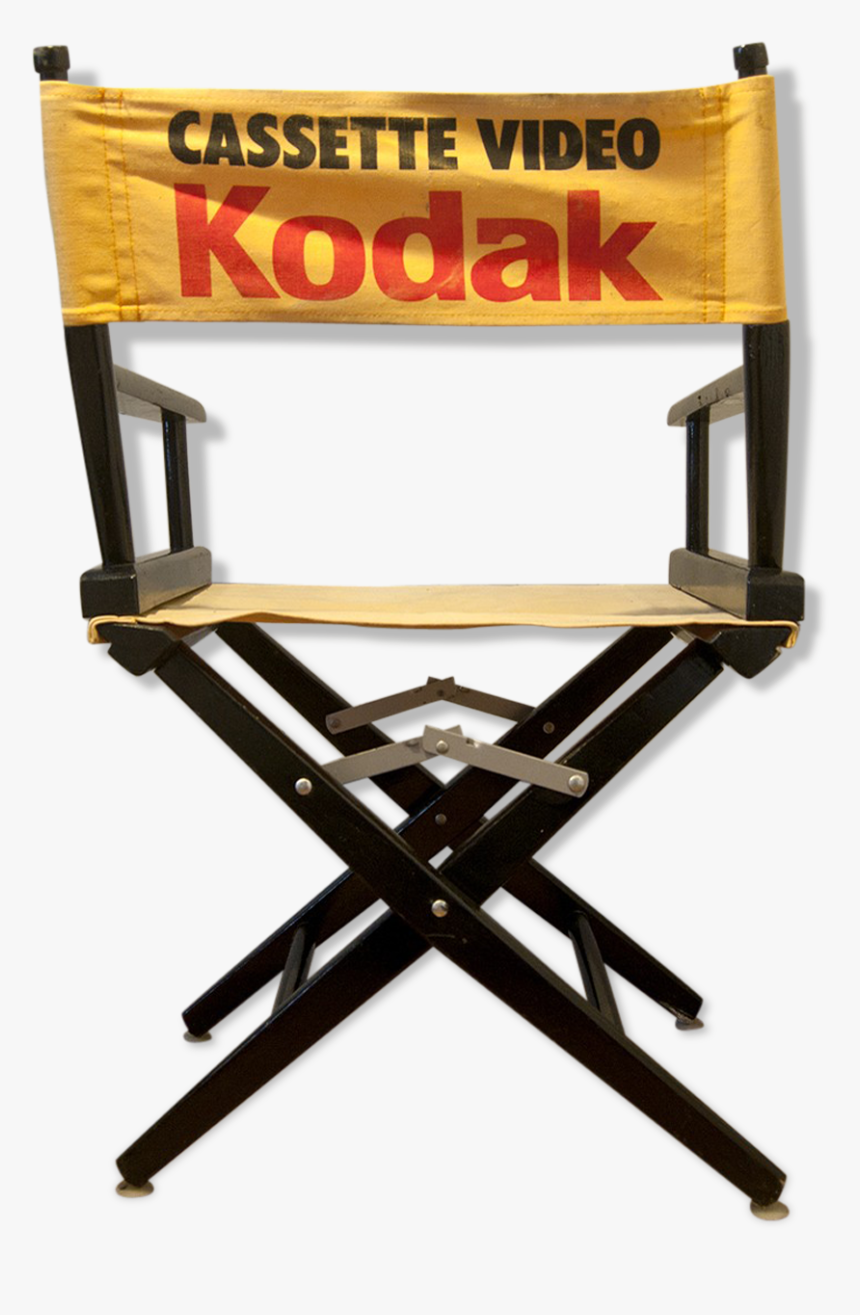 Director Advertising Wooden Chair Kodak Black Orange, HD Png Download ...