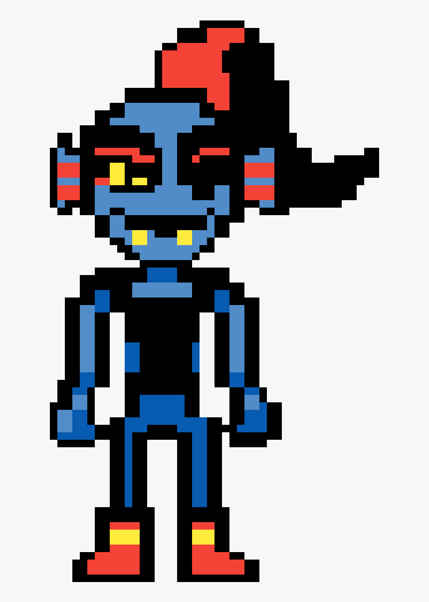 Undyne Overworld Sprite, HD Png Download , Transparent Png Image - PNGitem
