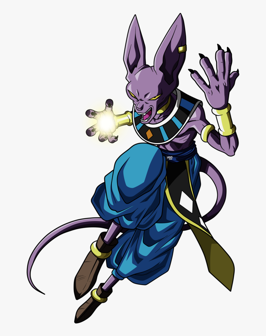 Beerus By Urielalv-dbohazd, HD Png Download , Transparent Png Image ...