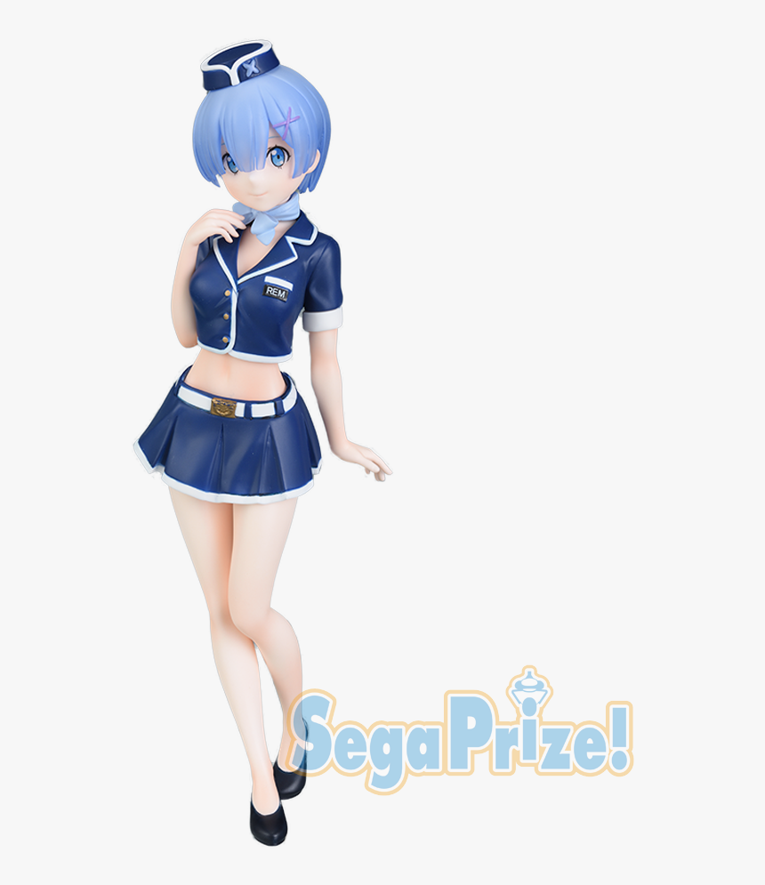 Rem Air Hostess Spm Figure, HD Png Download , Transparent Png Image ...
