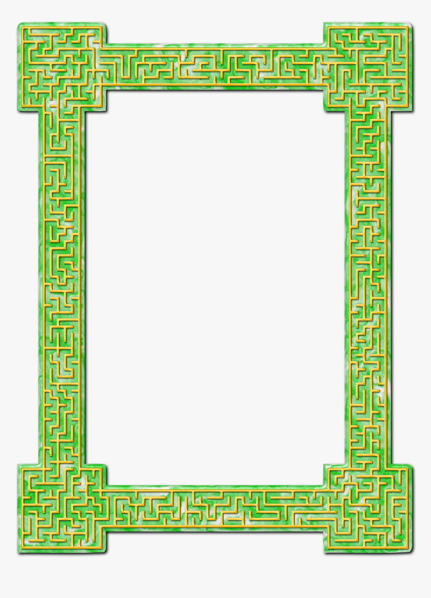 Maze Frame 3 Clip Arts, HD Png Download , Transparent Png Image - PNGitem