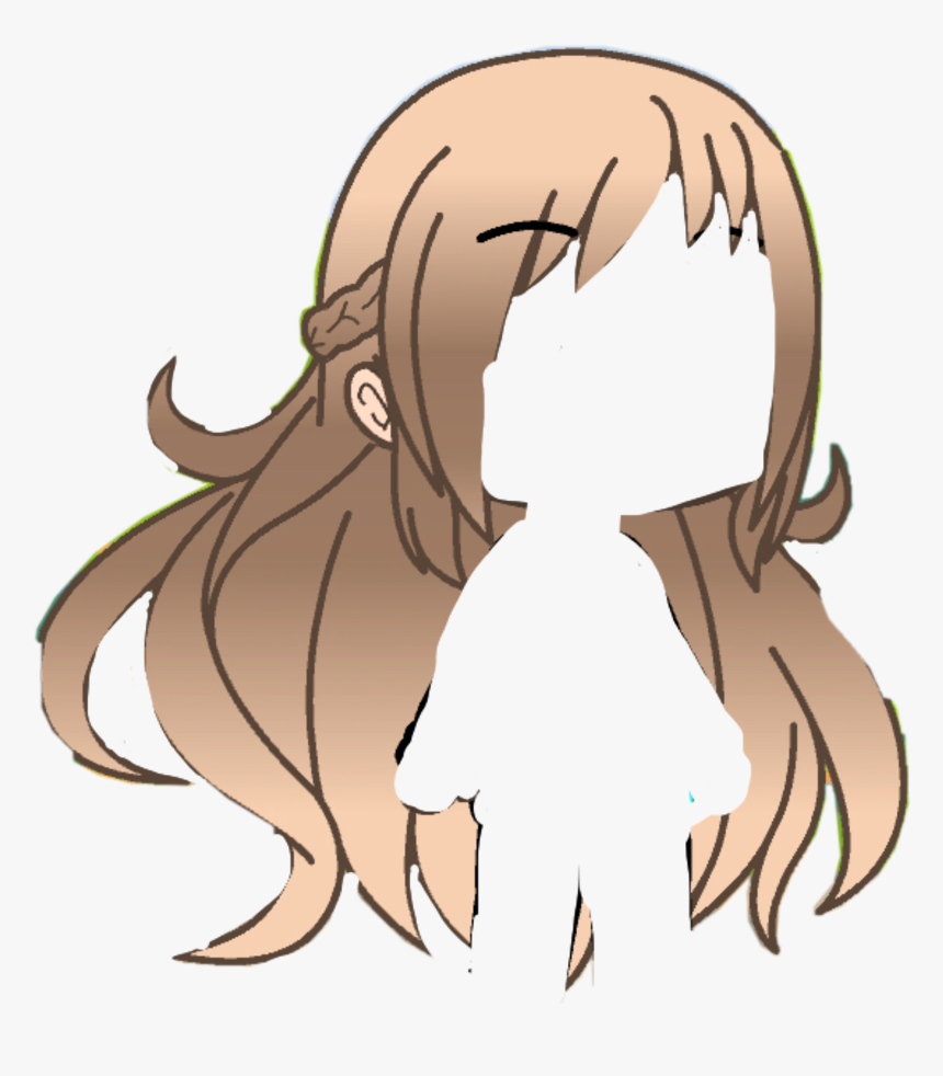 Transparent Long Hair Clip Art, HD Png Download , Transparent Png Image ...