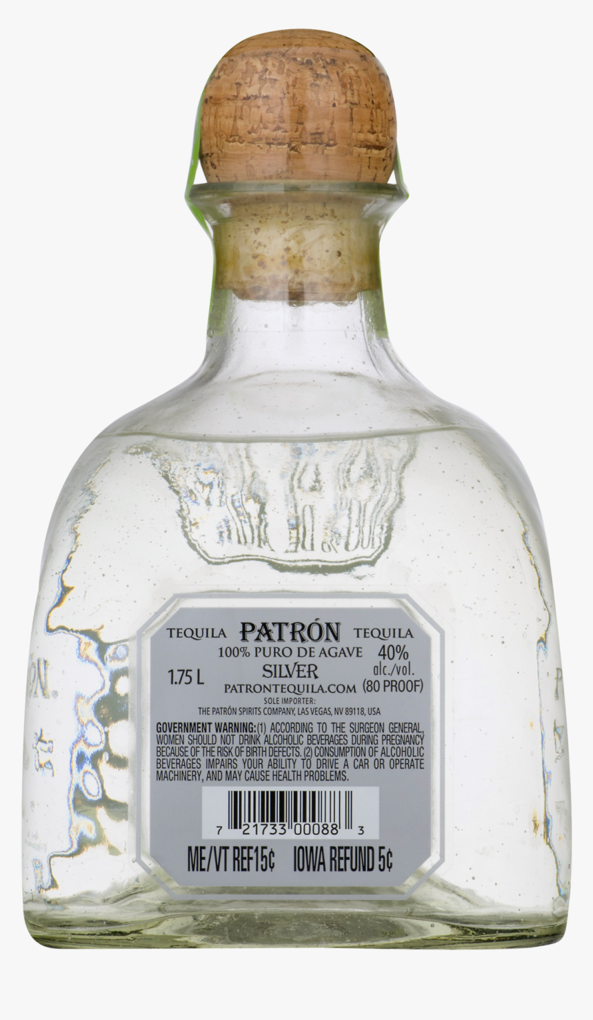 Patron Bottle Png, Transparent Png , Transparent Png Image - PNGitem