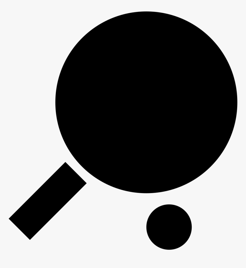 Ping Pong Racket And Ball, HD Png Download , Transparent Png Image ...