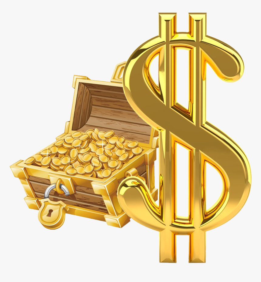 Gold Money Symbol Clipart Vector Stock United States, HD Png Download ...
