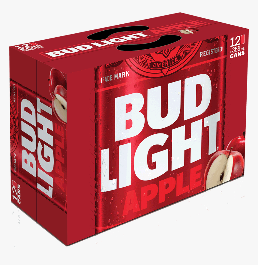 Bud Light Apple 12 X 355 Ml, HD Png Download , Transparent Png Image ...