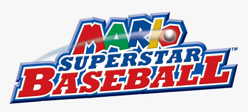 Mario Superstar Baseball Logo, HD Png Download , Transparent Png Image ...