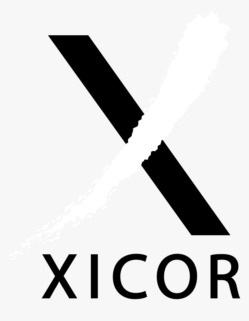 Xicor Logo Black And White, HD Png Download , Transparent Png Image ...
