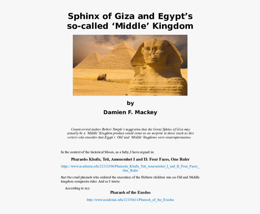 Sphinx Png, Transparent Png , Transparent Png Image - PNGitem