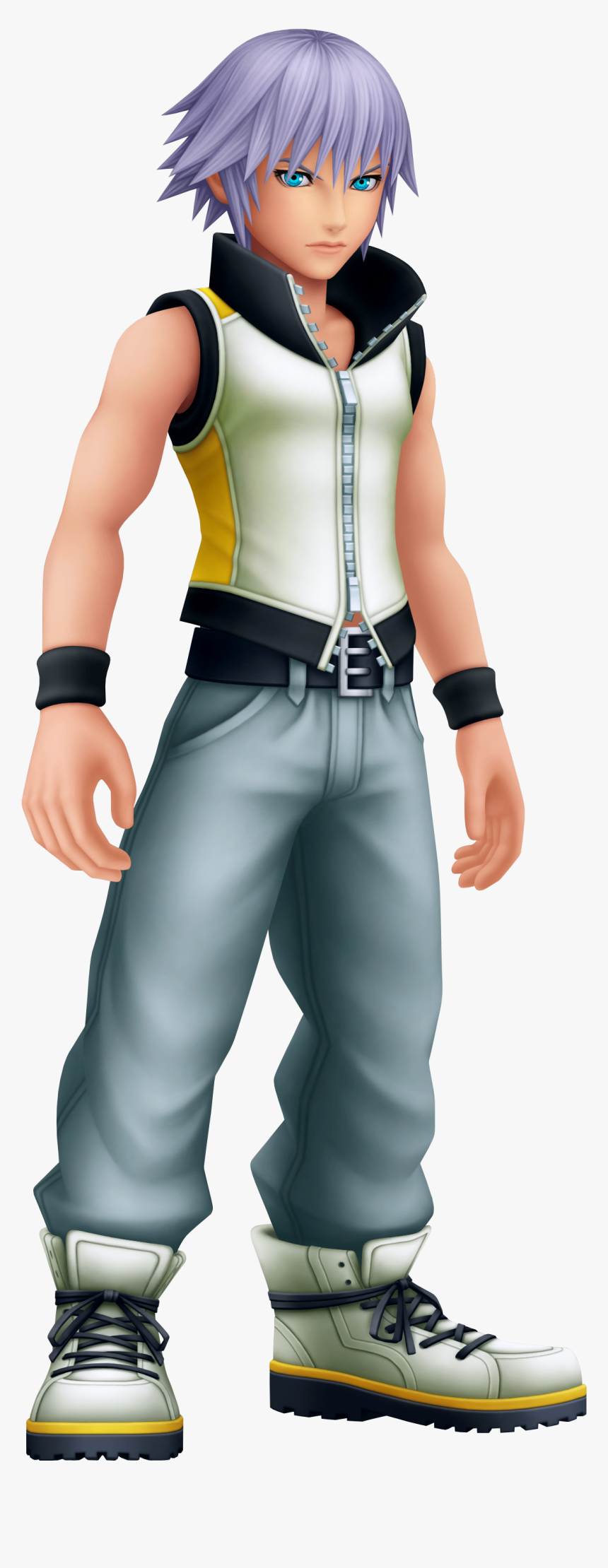 Riku Giving Pose - Kingdom Hearts Dream Drop Distance, HD Png Download ...