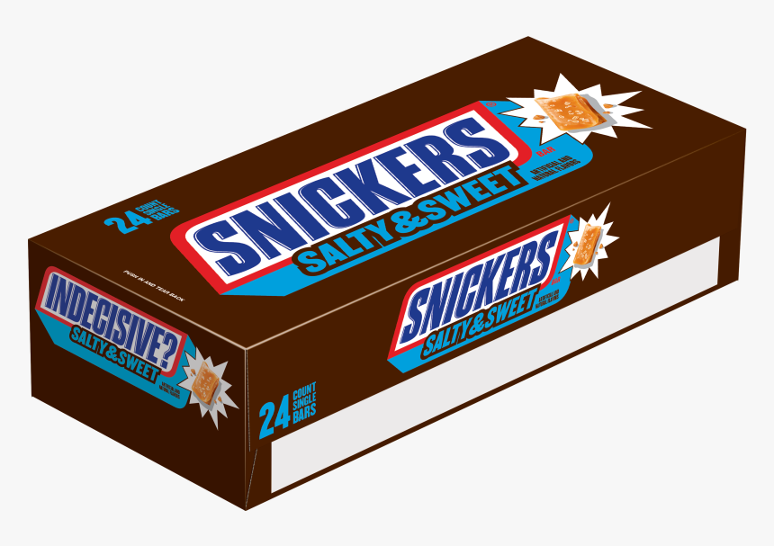 Transparent Snickers Png - Snickers Sweet And Salty, Png Download ...