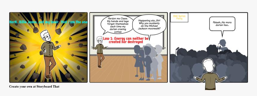 Superhero Energy Comic Strip, HD Png Download , Transparent Png Image ...