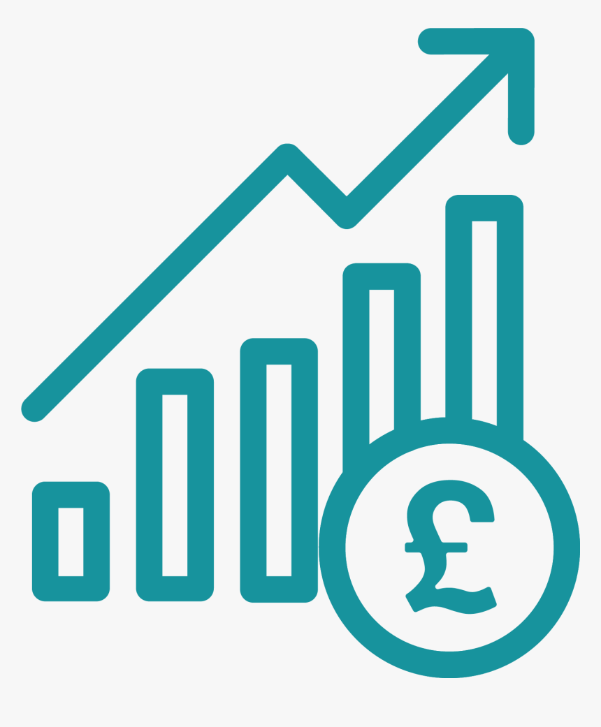 Up Arrow Graph Icon - Investment, HD Png Download , Transparent Png ...