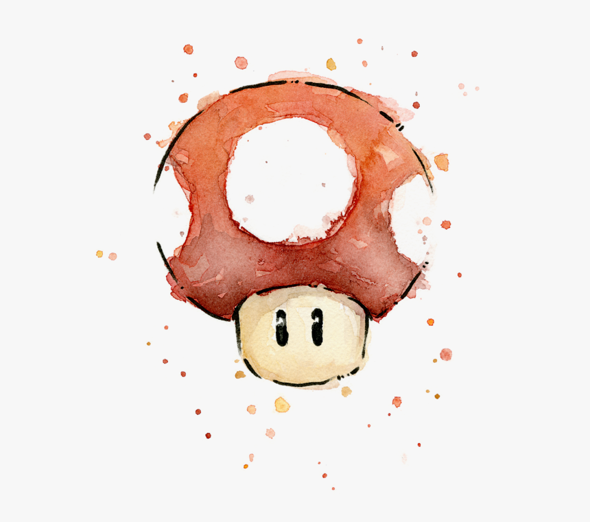 Mario Characters Water Color, HD Png Download , Transparent Png Image ...
