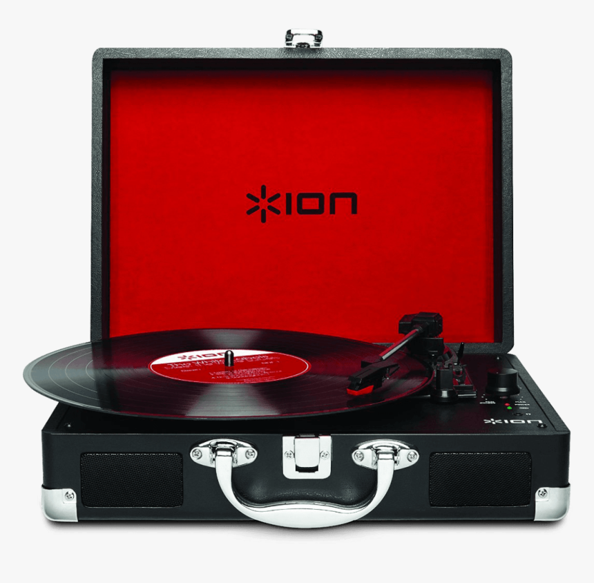 Ion Audio Motion Lp Turntable , Png Download - Ion Vinyl Motion Black ...