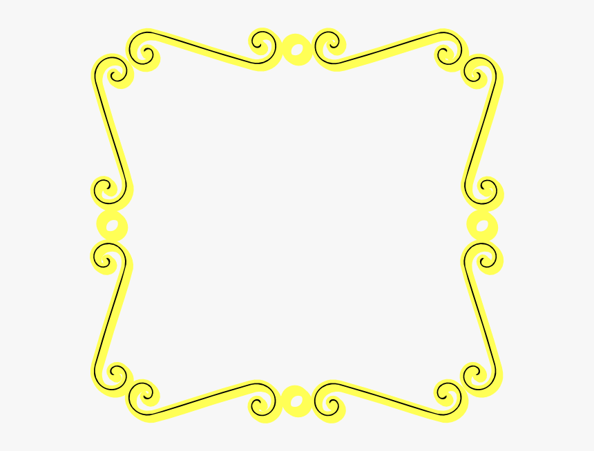 Transparent Scroll Borders Clipart - Decal, HD Png Download ...
