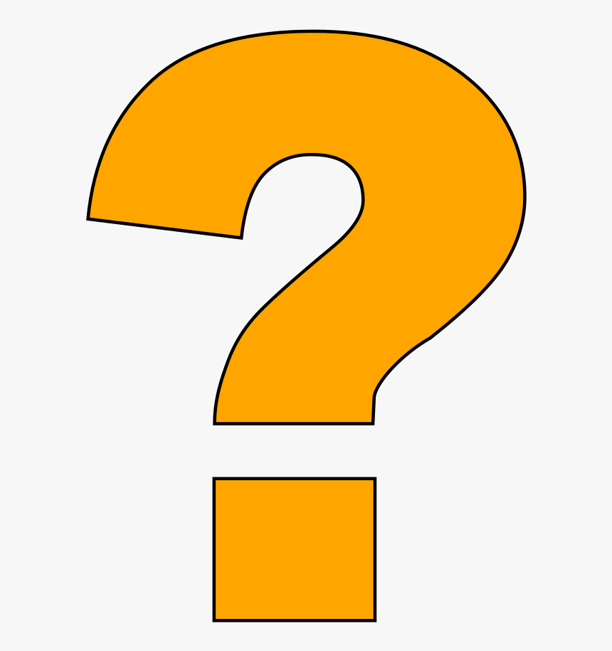 Big Yellow Question Mark, HD Png Download , Transparent Png Image - PNGitem