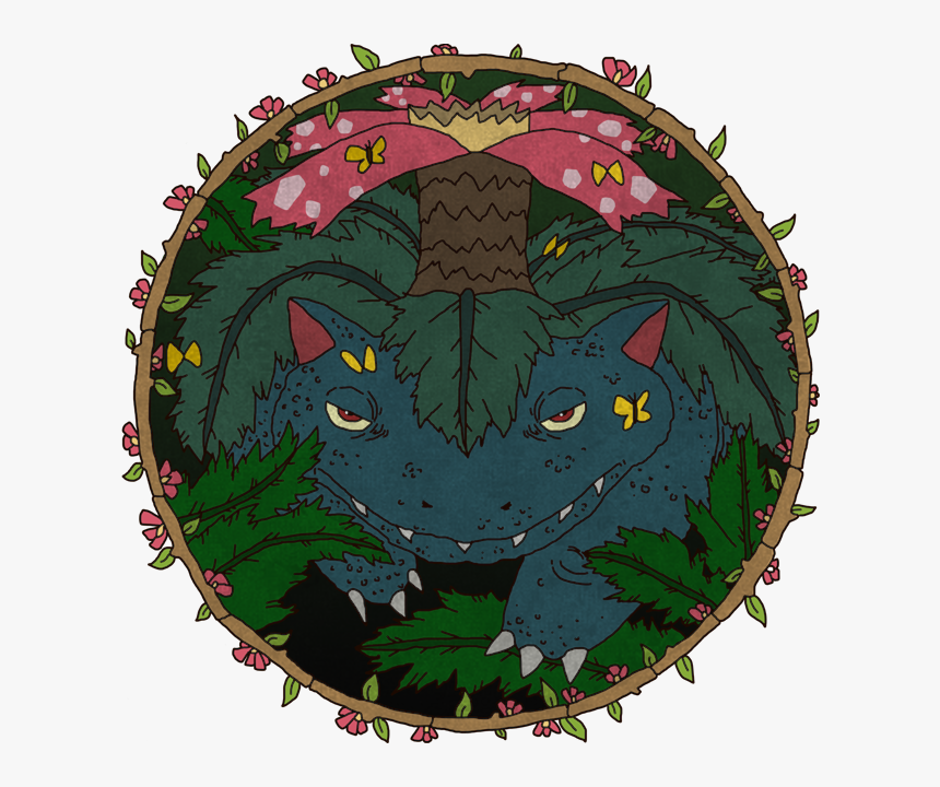 Pokemon Fan Art Of Venusaur, HD Png Download , Transparent Png Image ...