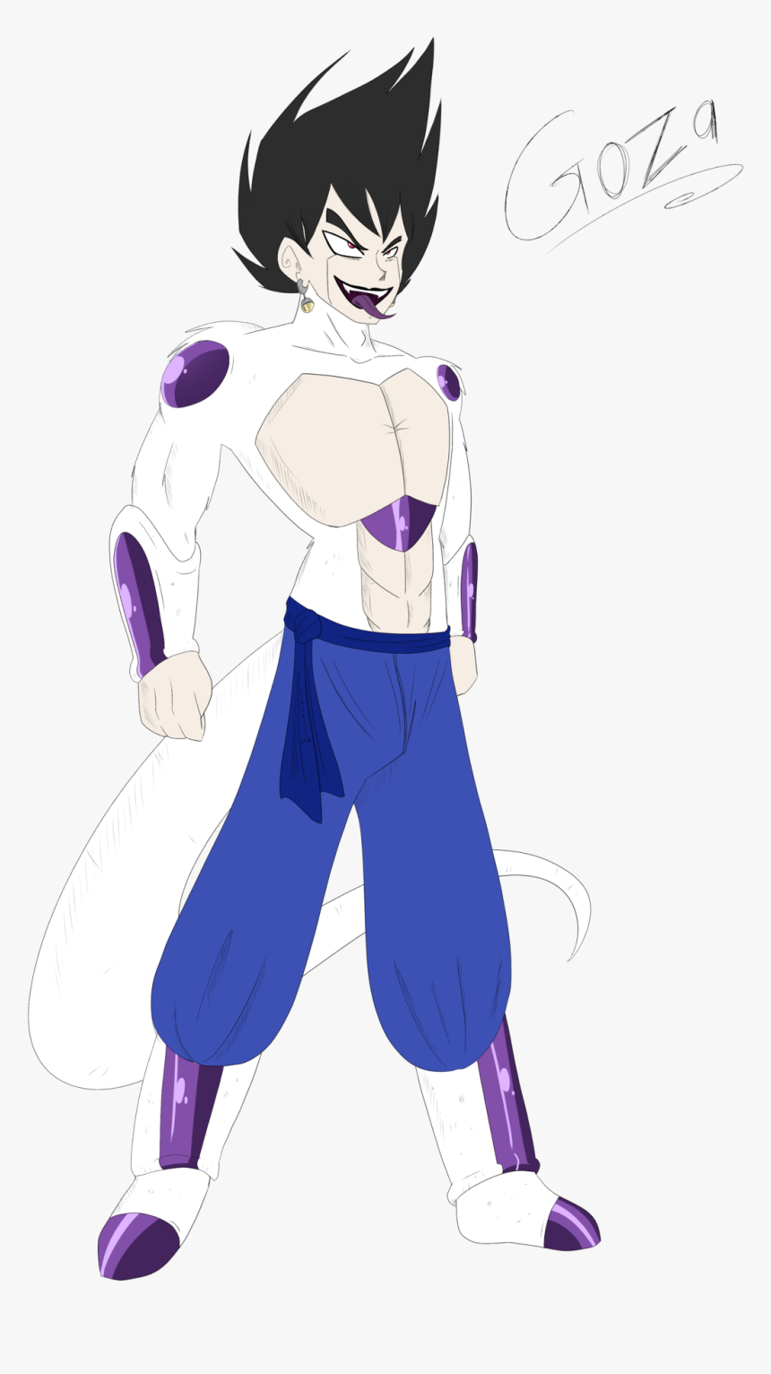 Frieza Goku Fusion Goza, HD Png Download , Transparent Png Image - PNGitem
