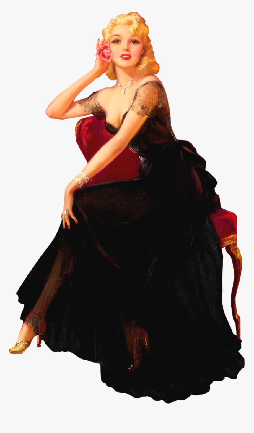 Transparent Pinup Girl Png, Png Download , Transparent Png Image - PNGitem