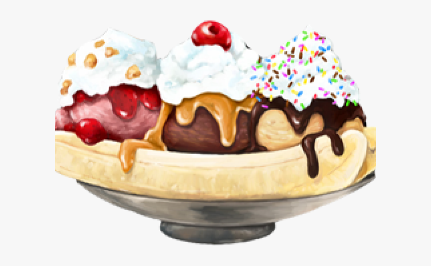 Banana Split Clipart, HD Png Download , Transparent Png Image - PNGitem