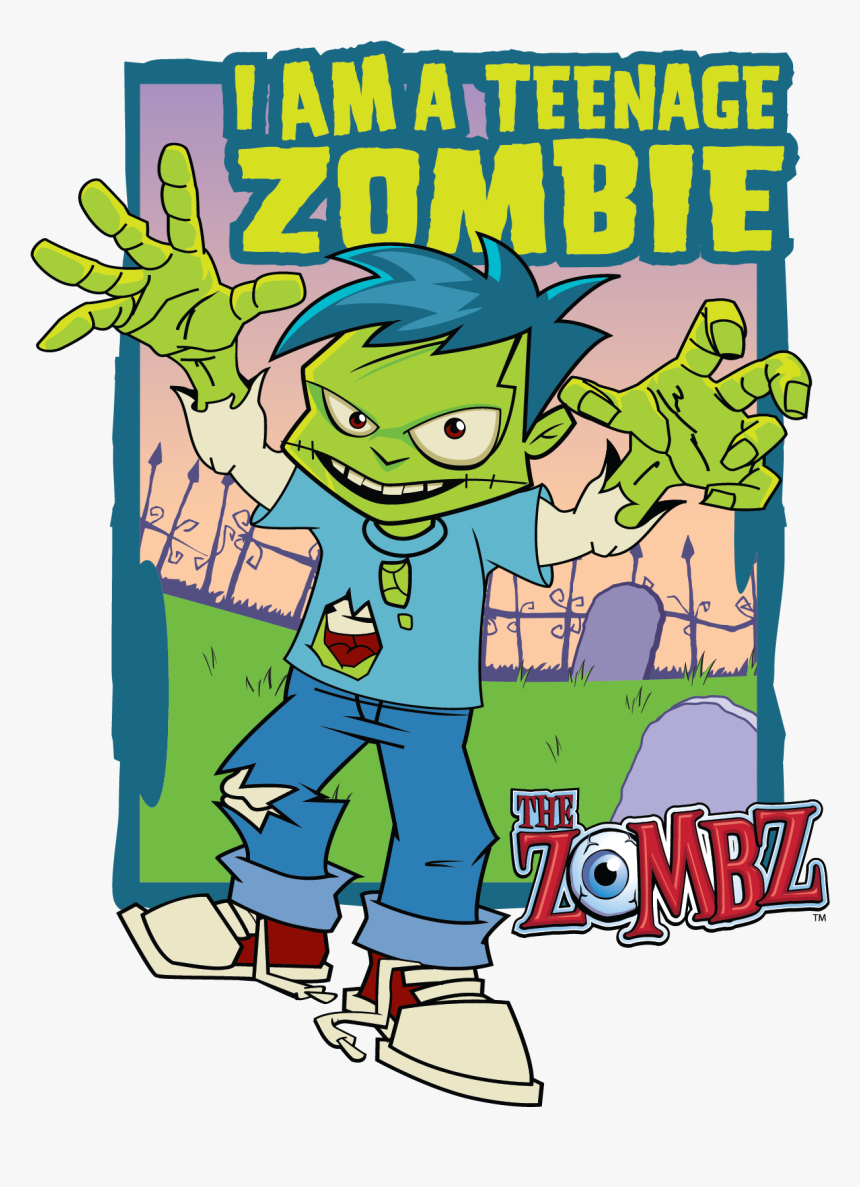 Dk Of The Zombz™ Zombie Cartoon, Horde, Zombie Apocalypse,, HD Png ...