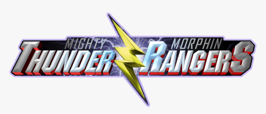 Mighty Morphin Thunder Rangers Logo, HD Png Download , Transparent Png ...