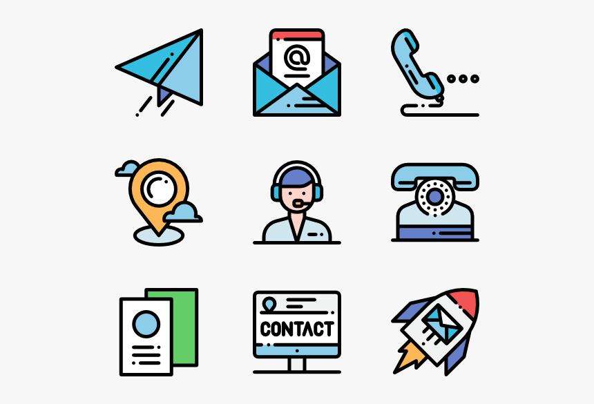 Contact Icon Png, Transparent Png , Transparent Png Image - PNGitem