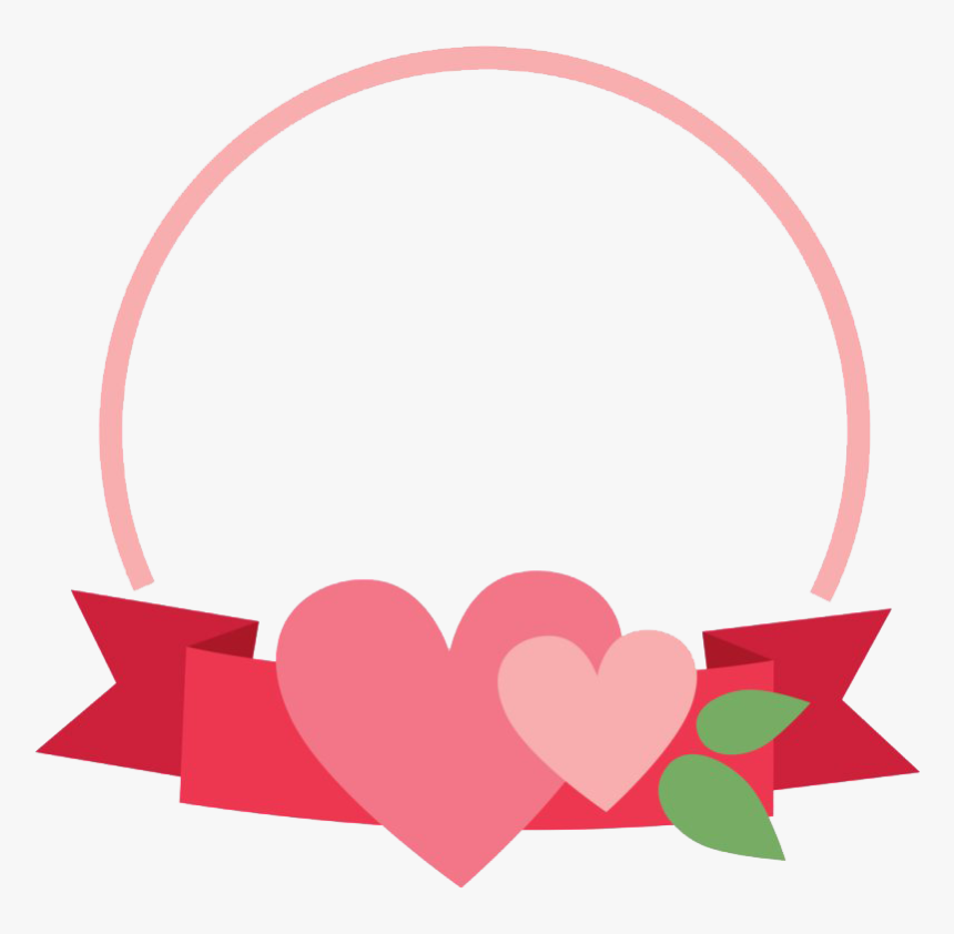 Cute Heart Frame Png Transparent Image, Png Download , Transparent Png ...